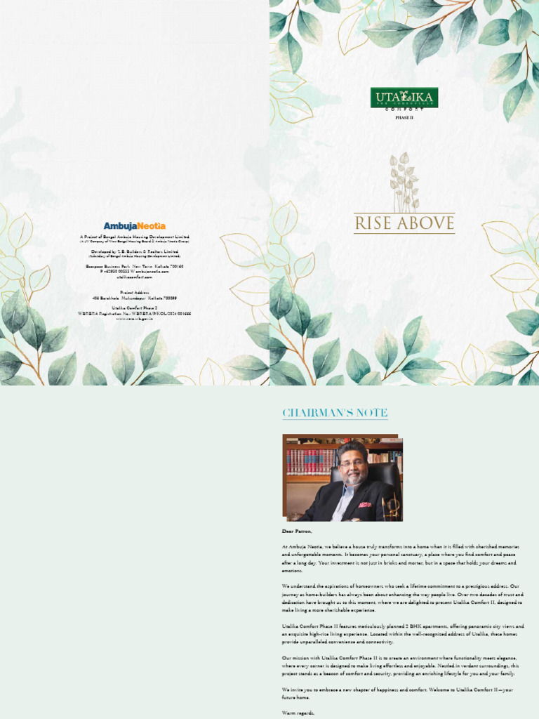 Utalika Comfort Brochure 2 | PDF