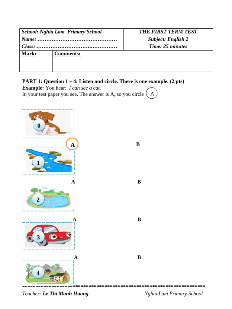 De Thi HK1 E2 De2 | PDF | Language Arts & Discipline | Home & Garden