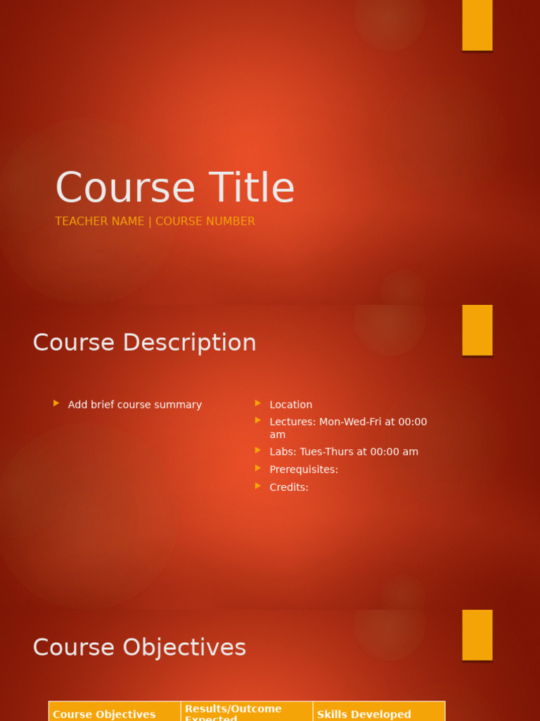 Academic Course Overview | PDF | Behavior Modification | Learning