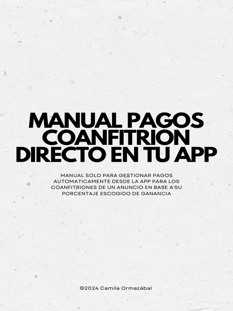 5 Manual Pagos Coanfitrion Directo en Tu App | PDF | Airbnb