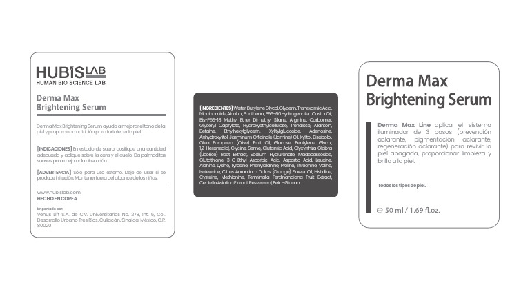 Derma Max Brightening Serum (50ml) | PDF