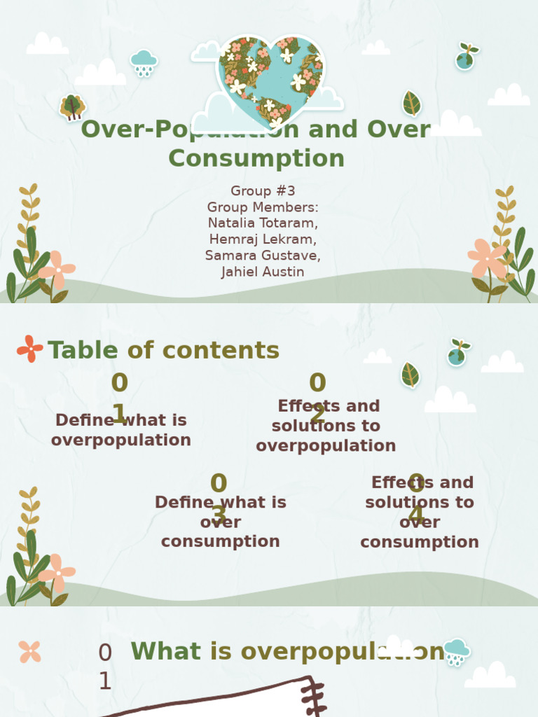 Hfle Assignment | PDF | Human Overpopulation | Recycling