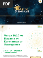 How To Read Dashamsha Chart | PDF | Astrology | Esoteric Cosmology