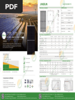 JA Solar Module Datasheet | PDF | Solar Panel | Electric Power