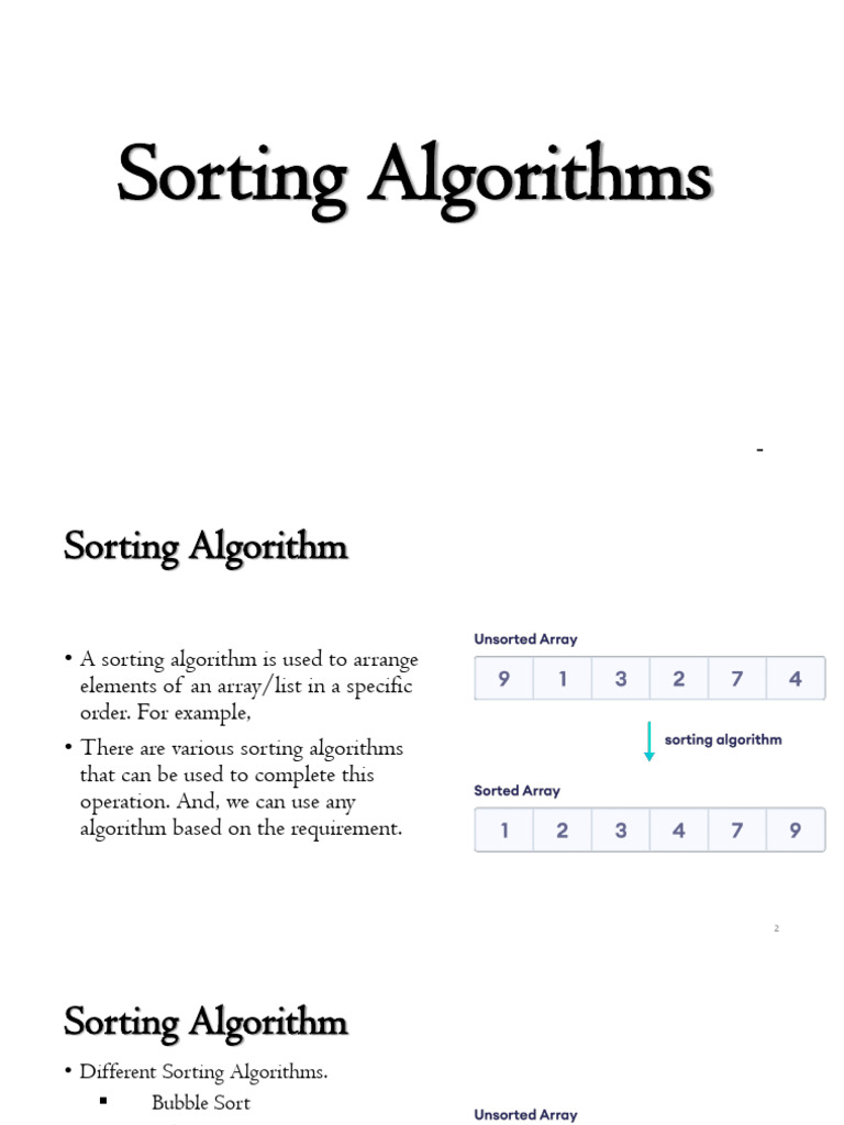 Part1 Bubble Insertion Selection Sort | PDF | Applied Mathematics | Algorithms