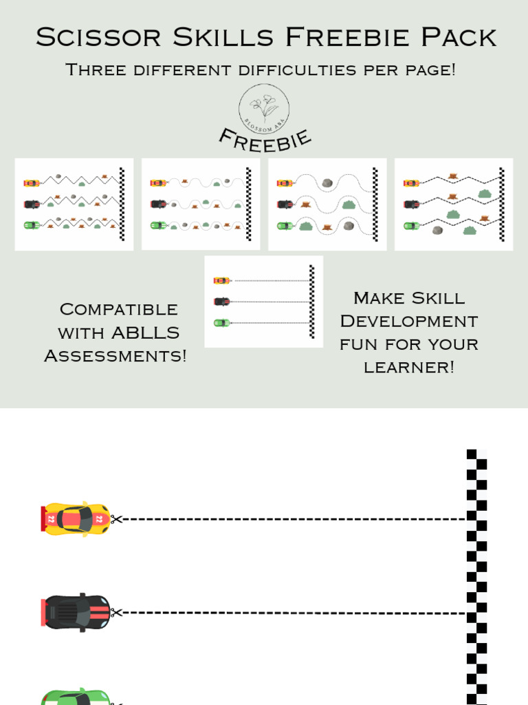 ScissorSkillsFreebiePack 1 | PDF