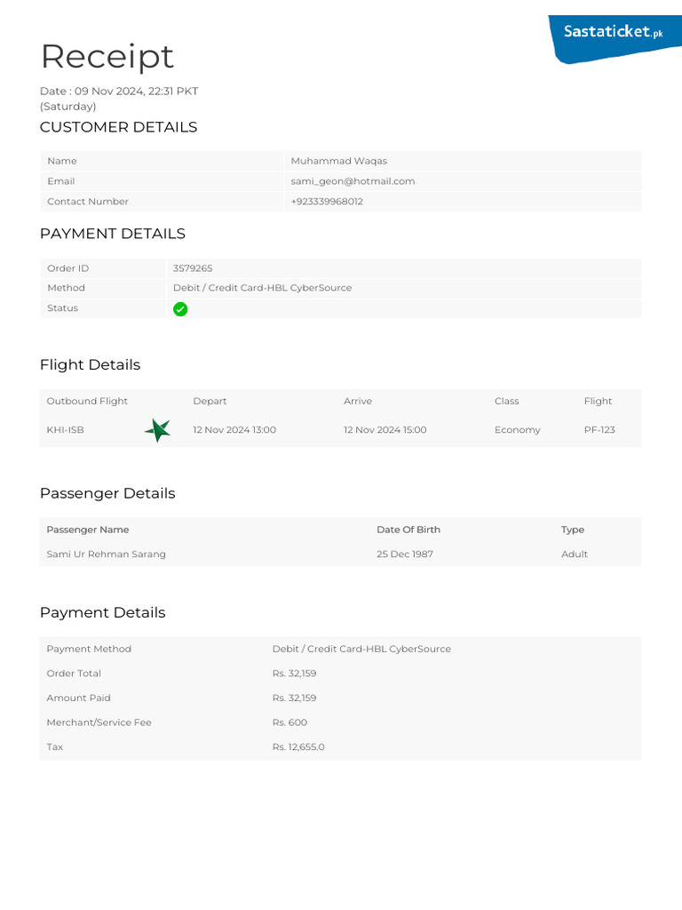 Receipt 12-Nov-2024 | PDF