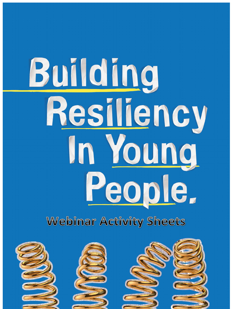 Webinar Activity Sheets Building Resiliency | PDF