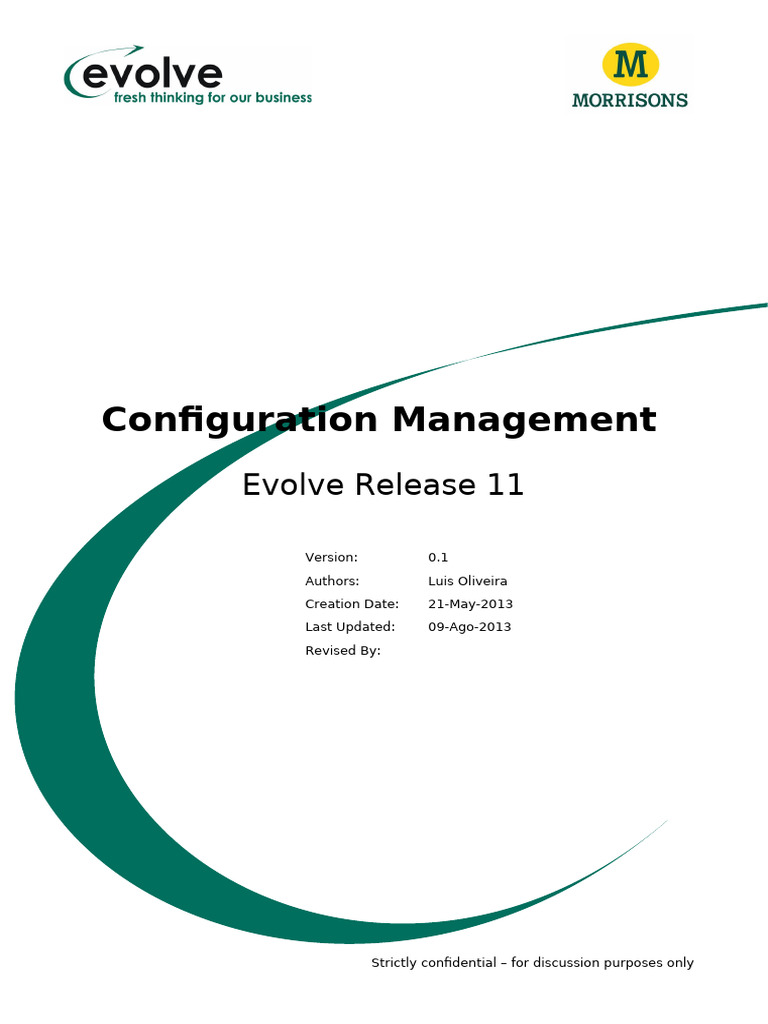 ER11 Configuration Management | PDF | Version Control | Computing