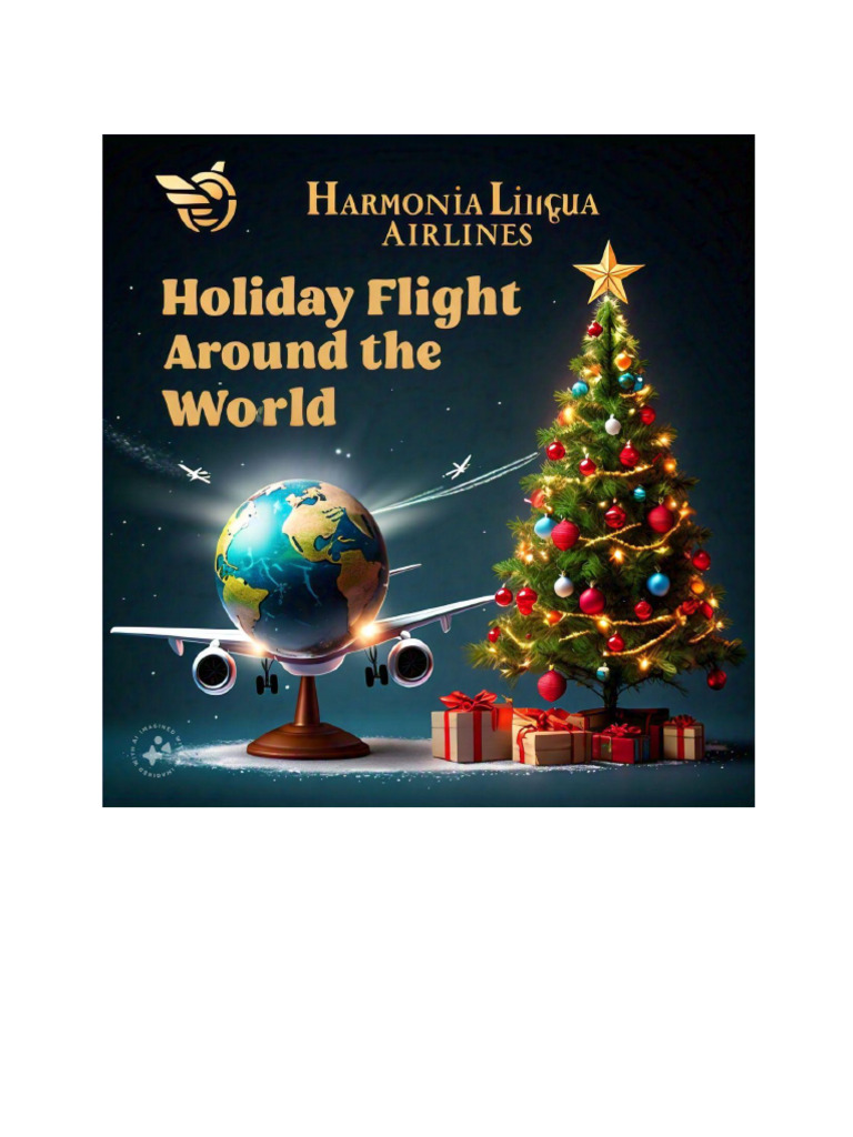 Harmonia Lingua Airlines - Holiday Flight Around The World ...