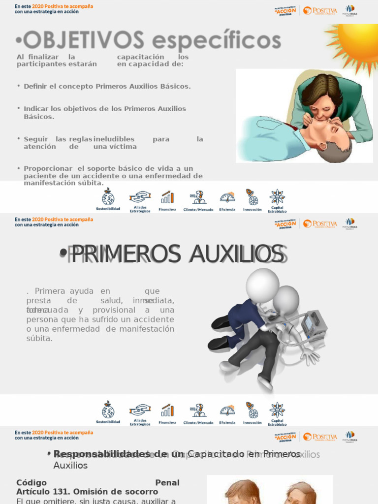 Primeros Auxilios Basicos | PDF | Primeros auxilios | Reanimación cardiopulmonar
