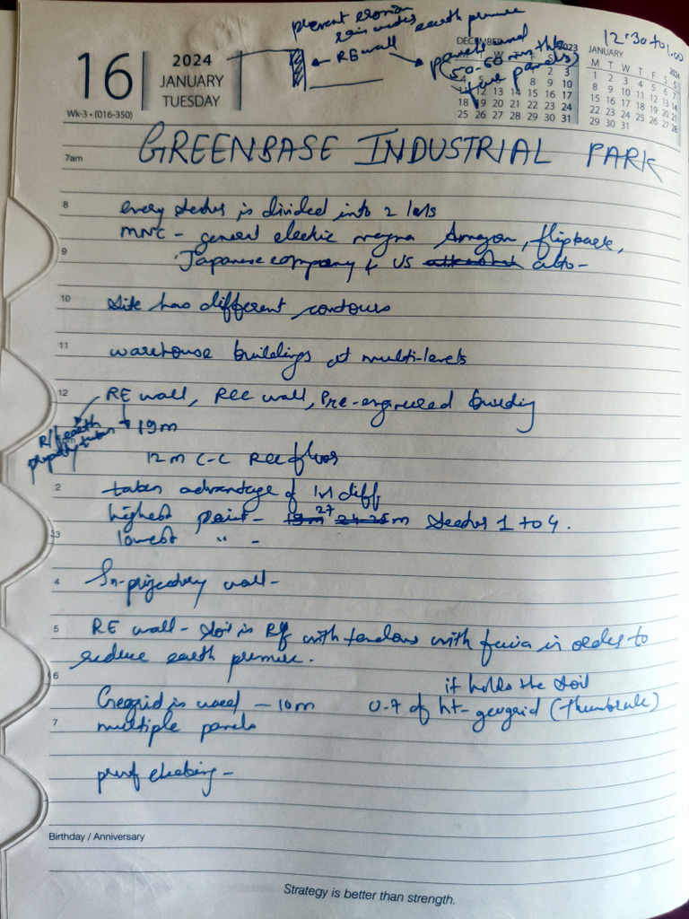 Site Visit Notes | PDF