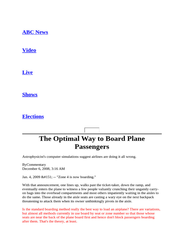 Airplanes | PDF