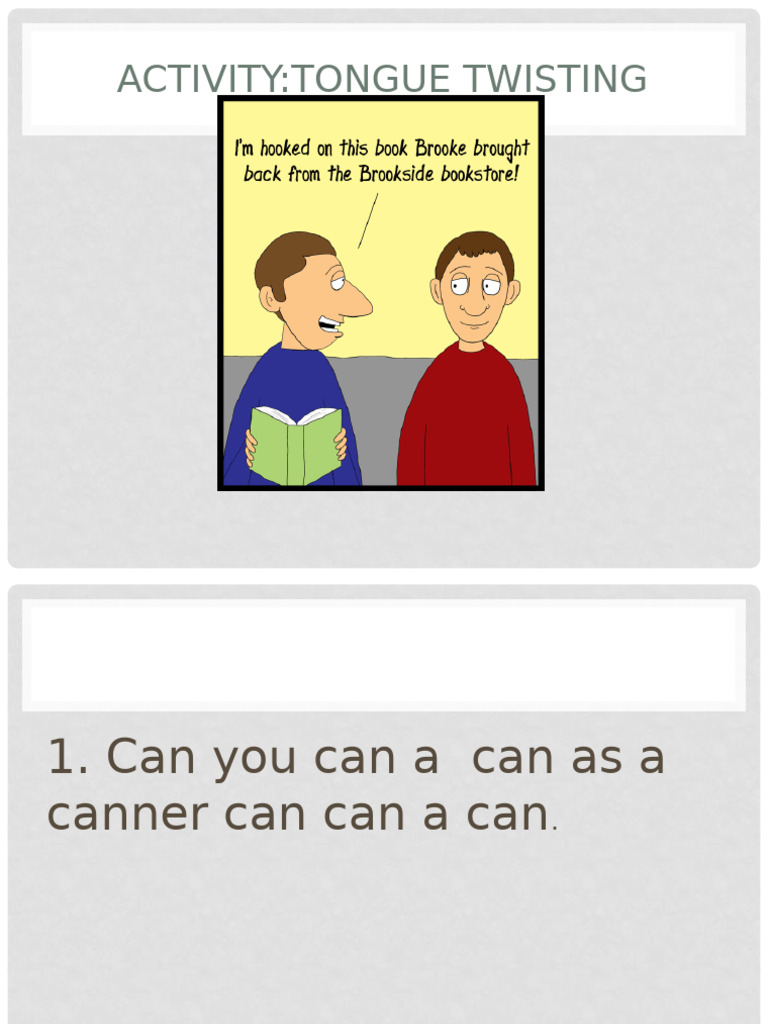 Fun Tongue Twisters Collection | PDF