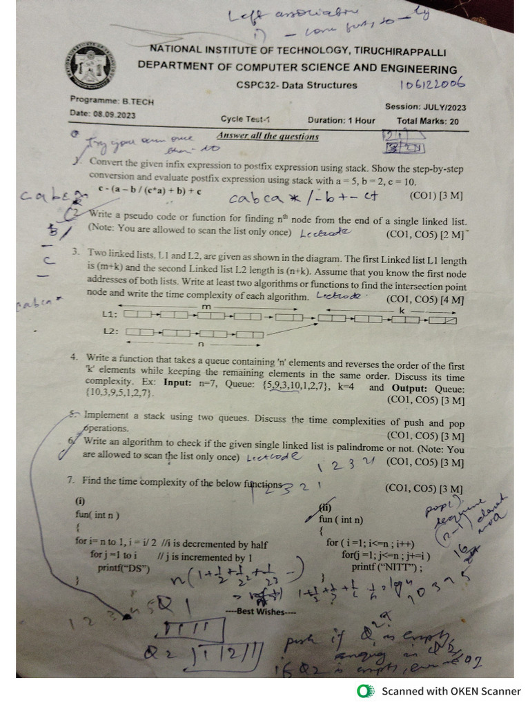 Sem3 B PYQ 2023 | PDF