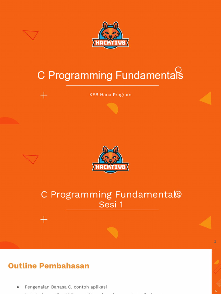 CProgrammingSession1pptx 220426 021424 | PDF