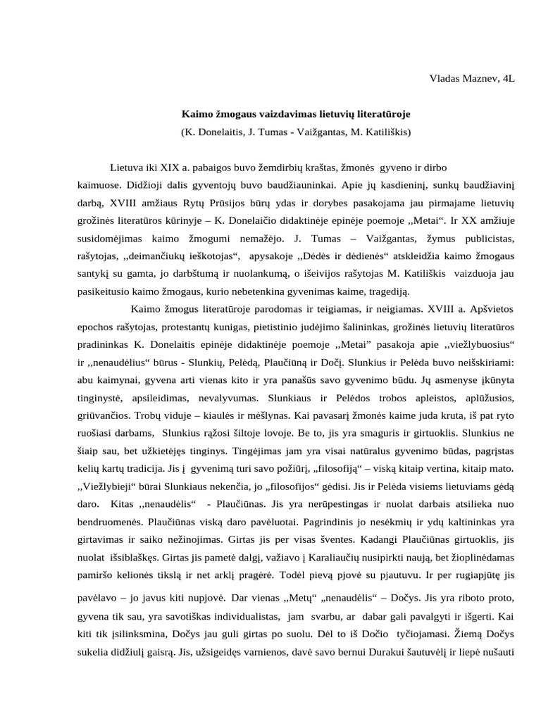 Vladas Kalbejimas 03-16 DONE | PDF