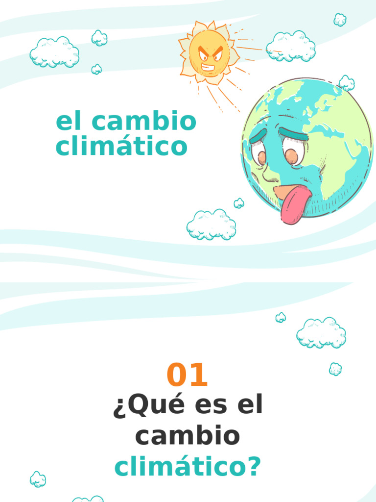 El Cambio Climático | PDF | Clima | Cambio climático