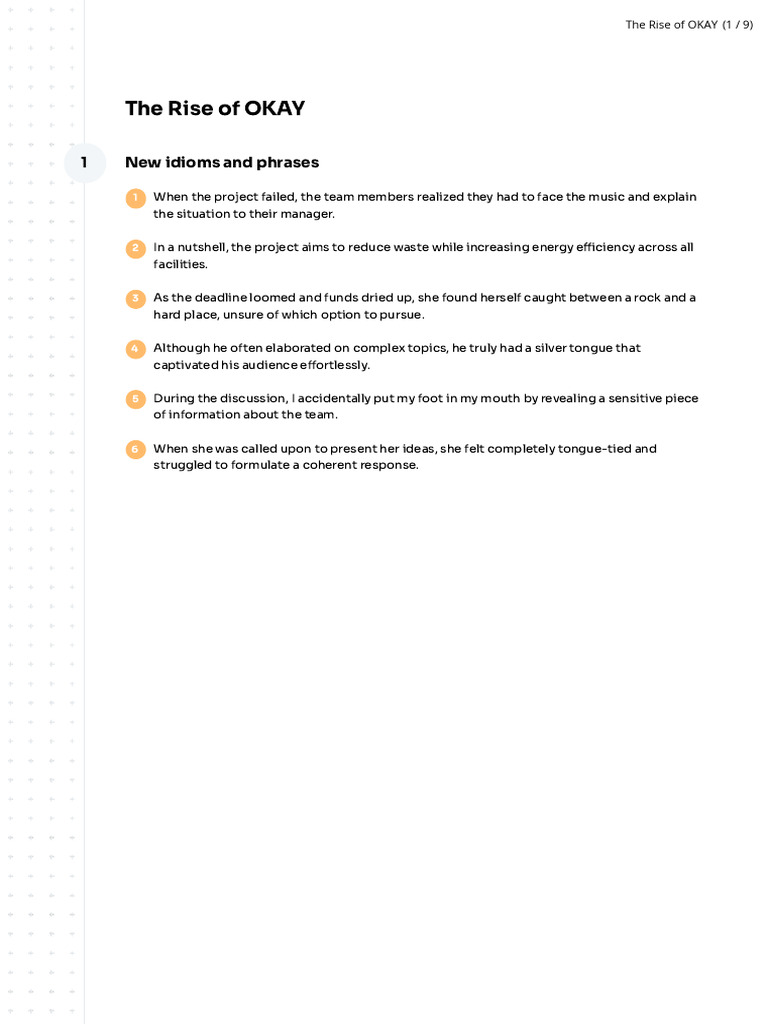 The Rise of OKAY-advanced-SV | PDF | Slang | Linguistics