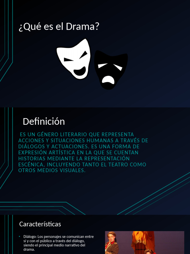 Qué Es El Drama | PDF