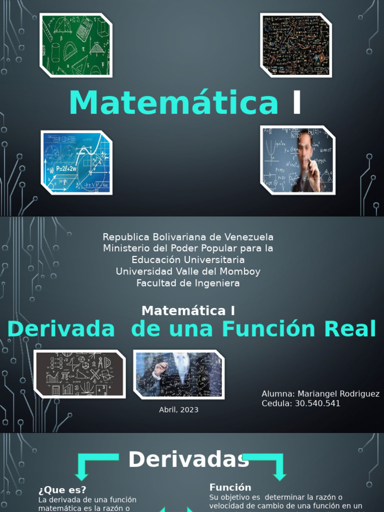 Derivadas: Conceptos y Ejercicios Básicos | PDF | Derivado | Matemáticas