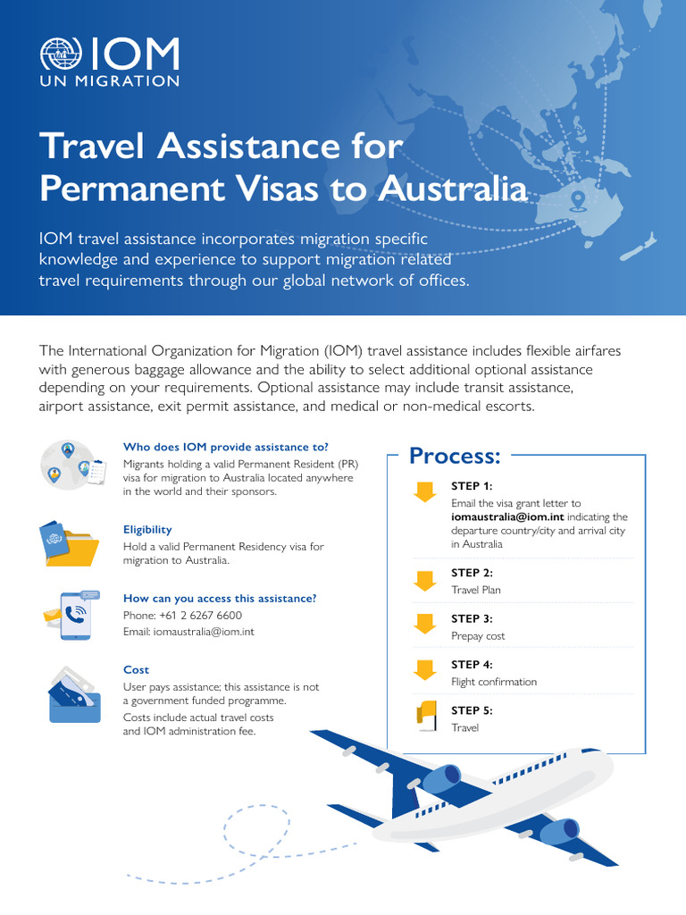 Iom Travel-Assistance-Flyer Fa-2 Web | PDF | International Organization ...