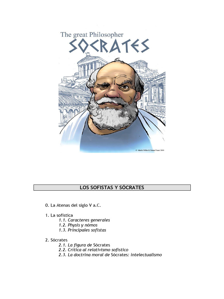 Sofistas y Sócrates en Atenas | PDF | Sócrates | Platón