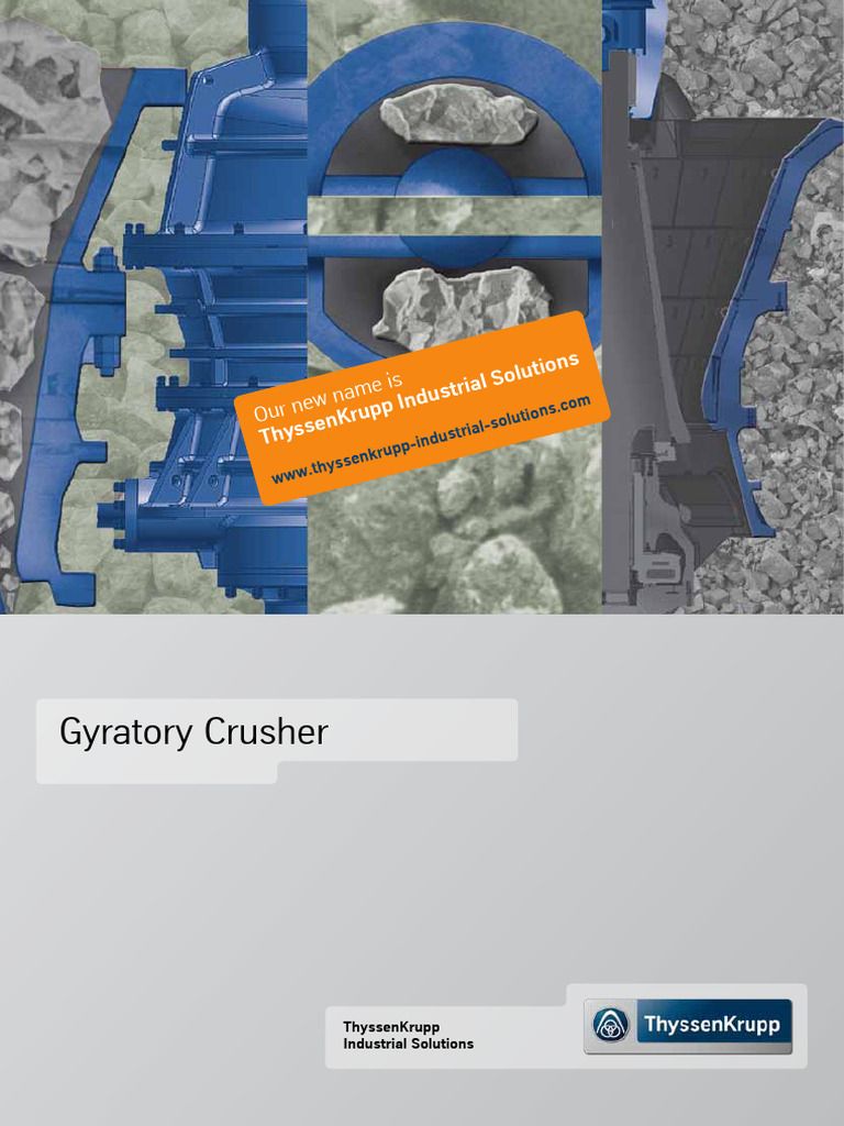 ThyssenKrupp Gyratory Crushers Overview | PDF | Gear | Bearing (Mechanical)