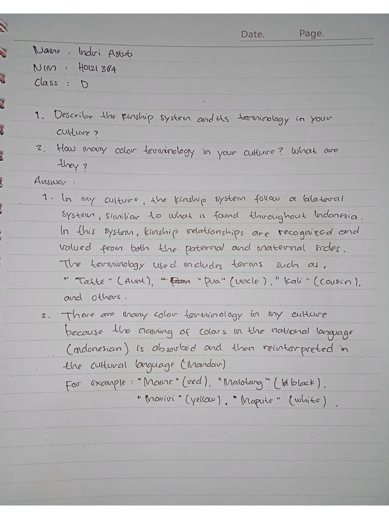 Language&Culture (Indri Astuti) Meet 9 | PDF