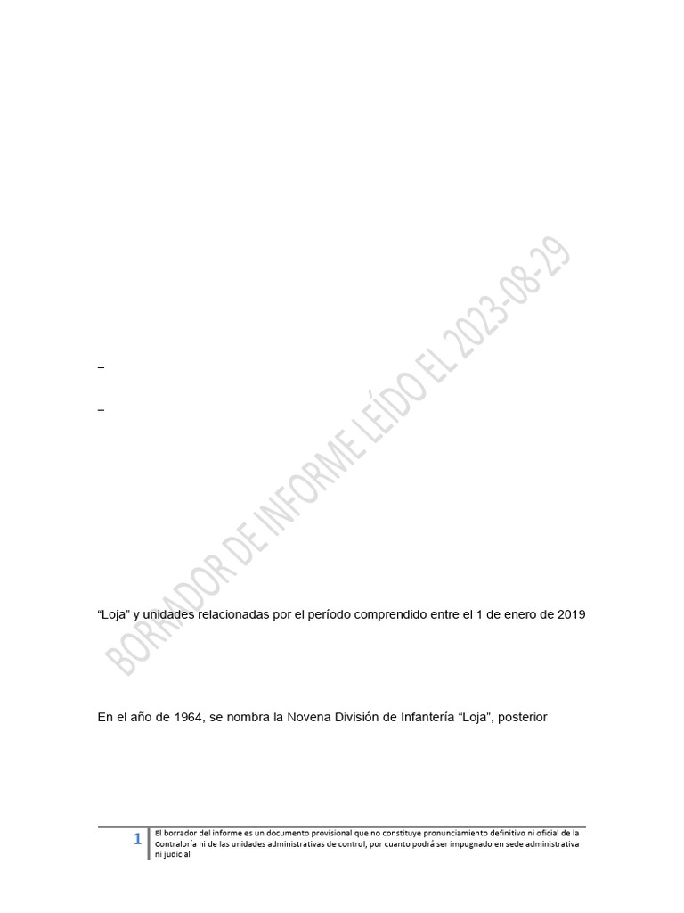 Borrador Del Informe Auditoría Ejercicio Práctico 2 | PDF | Logística | Presupuesto
