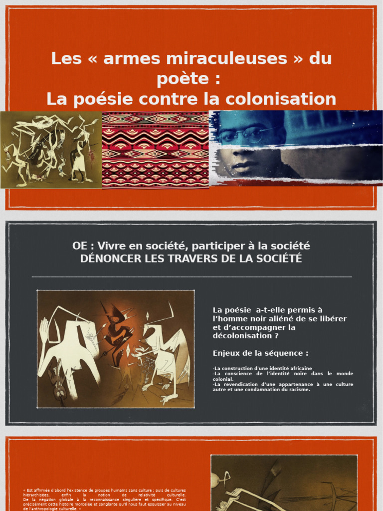 Poésie et Décolonisation | PDF | Classiques