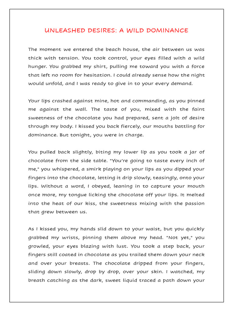 UNLEASHED DESIRES - 02 | PDF