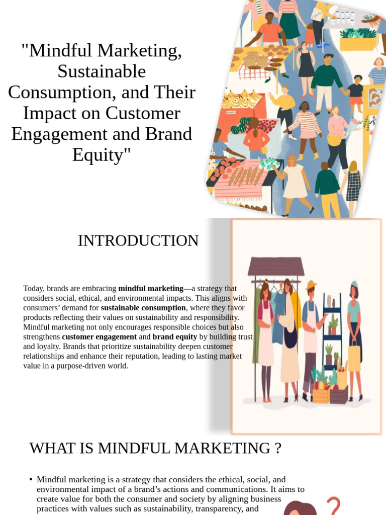 Mindful Marketing, Sustainable Consumption | PDF | Brand | Sustainability