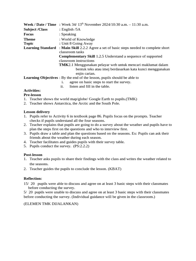 Lesson 90 Speaking | PDF