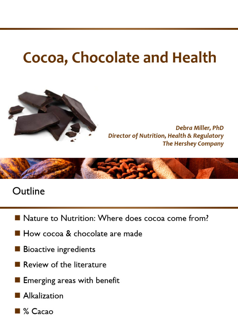 Cocoa Health Benefits | PDF | Chocolate | Types Of Chocolate