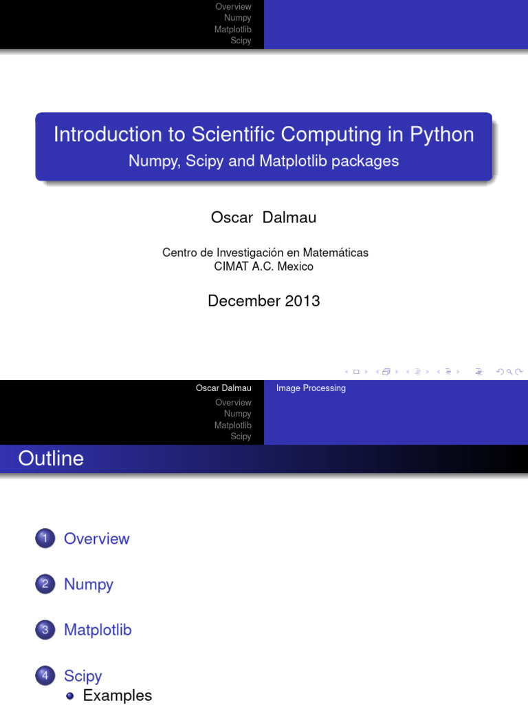 Ip Python2 | PDF | Matrix (Mathematics) | Matrix Theory