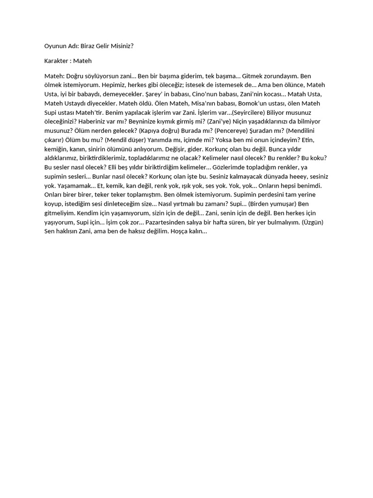 Tirad Belge 1 | PDF