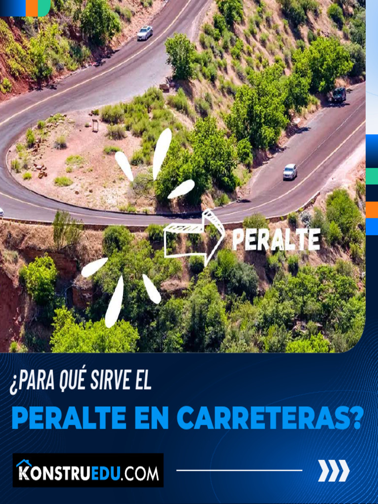 Función y cálculo del peralte en carreteras | PDF