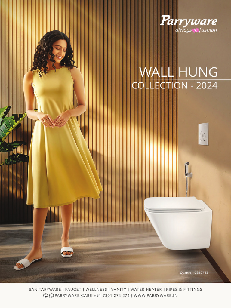 Parryware Wall Hung Collection-Digital | PDF | Prevention | Public Health