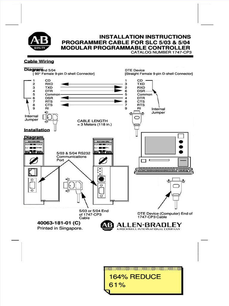 PDF 1747 cp3 Wiring Diagram - Compress | PDF