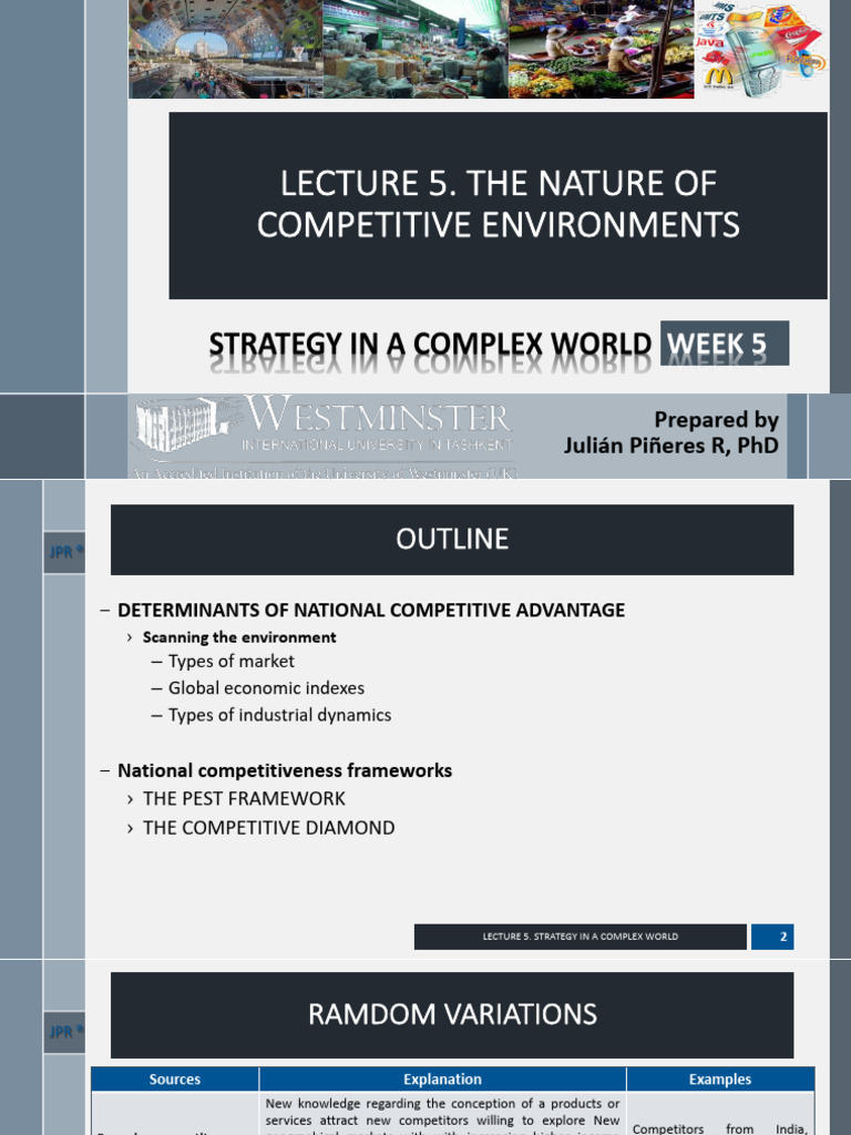 Lecture 5. The Nature of Competitive Environments | PDF | Macroeconomics | Economies