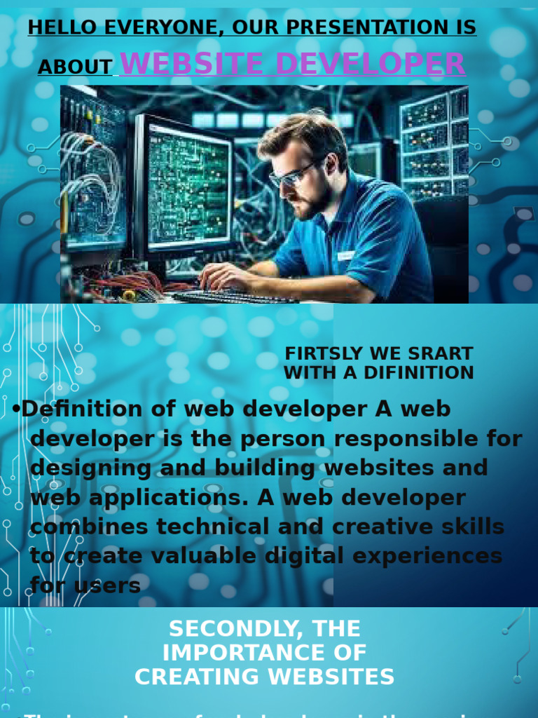 Présentation 2222223 | PDF | Web Development | Cyberspace