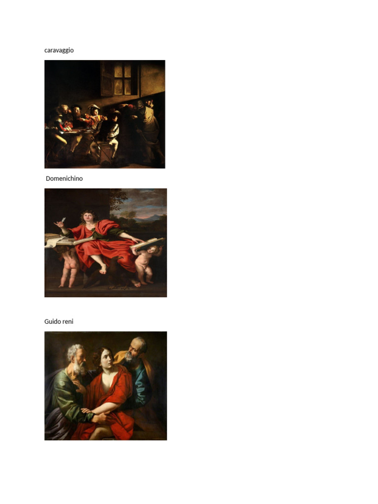 Caravaggio | PDF