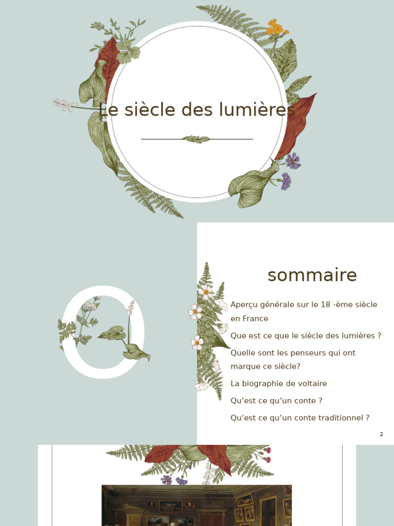 Le Siècle Des Lumières | PDF | Voltaire | Siècle des Lumières