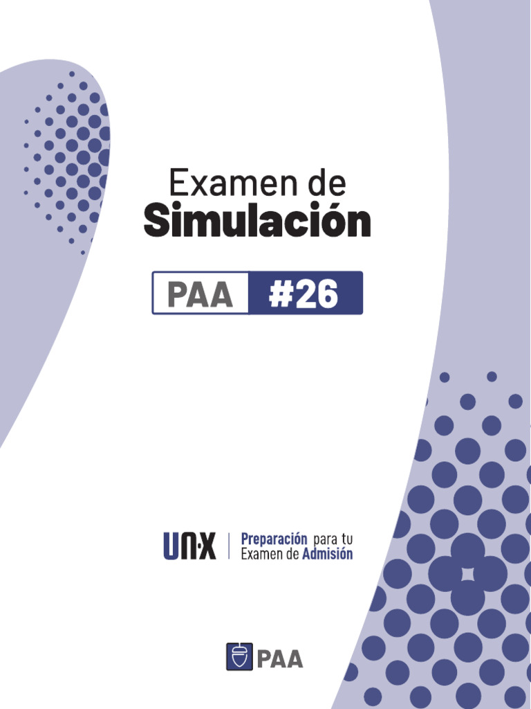 PAA - Examen 26 - Compilado para Imprimir | PDF