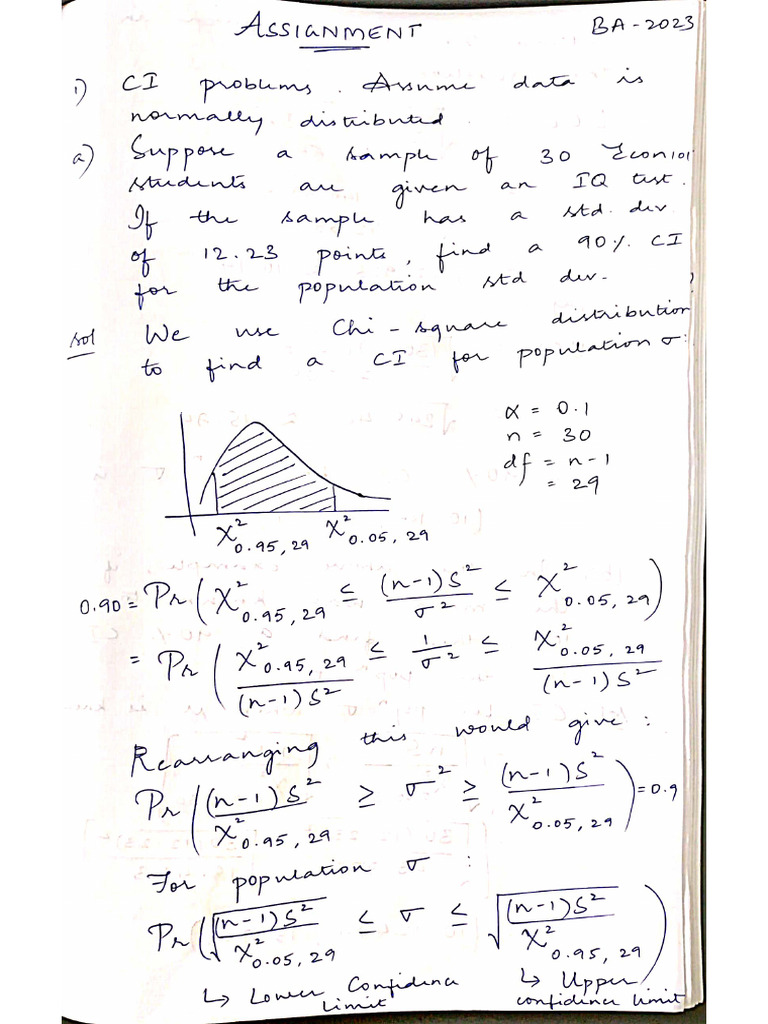 Ba-2023 Assignment | PDF