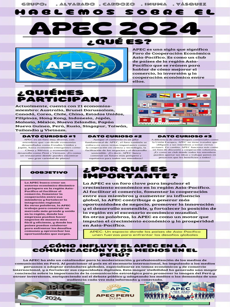 APEC_1 | PDF | Cooperacion economica Asia Pacifico | Economias