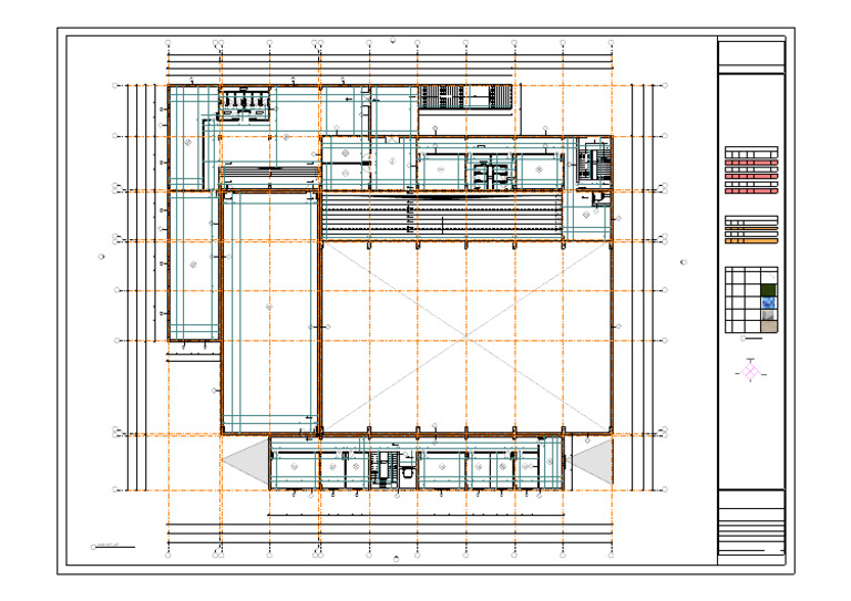 Sports Building Architectural Plans | PDF