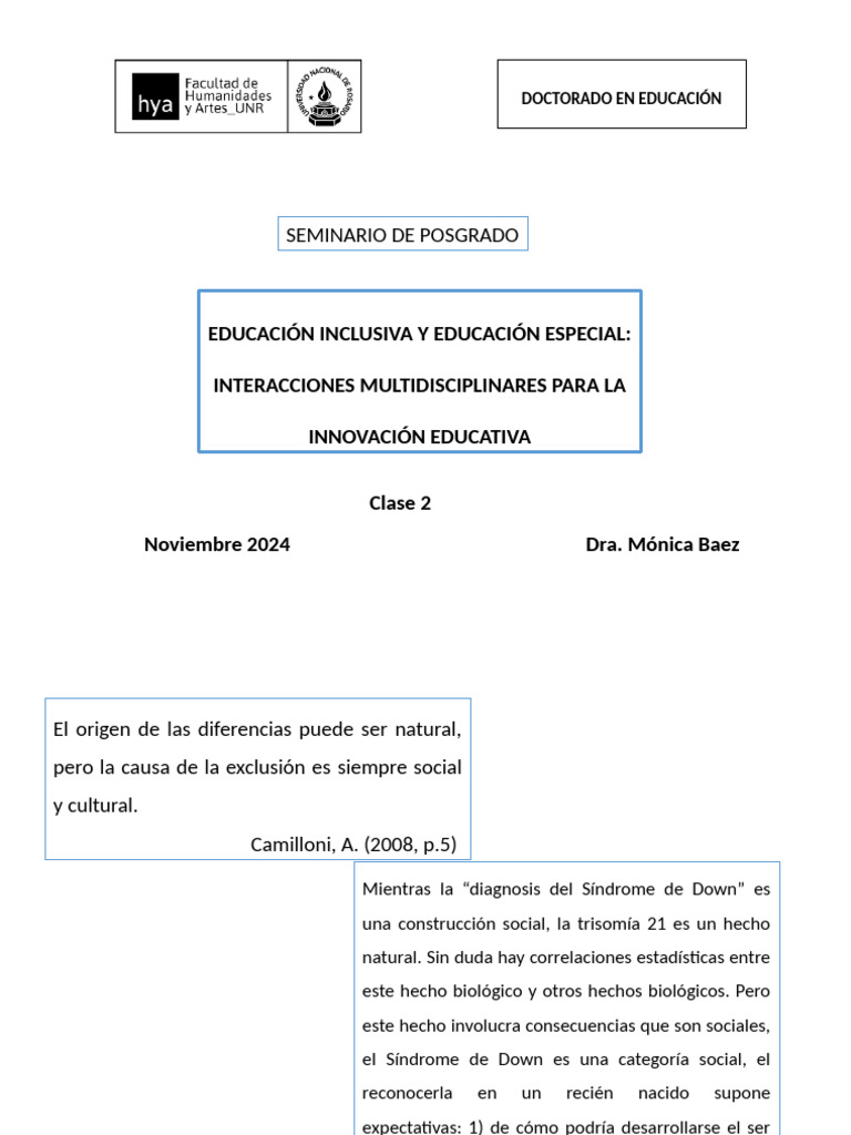 Desarrollo Clase 2 y 3 Seminario | PDF | Literatura | Escritura