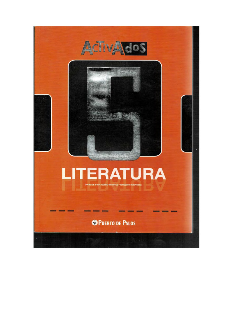 Editorial Puerto de Palos - Literatura 5to Acivados | PDF